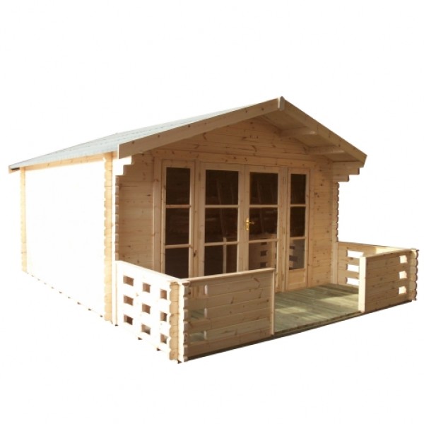 10ft x 14ft Balmoral Log Cabin